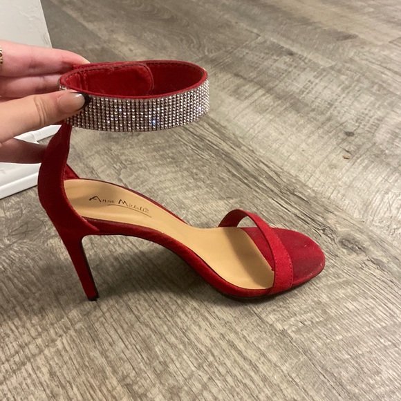 Anne Michelle | Shoes | Anne Michelle Red Heels | Poshmark